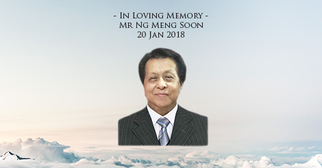 Online Obituary of Mr. Ng Meng Soon - The Beautiful Memories
