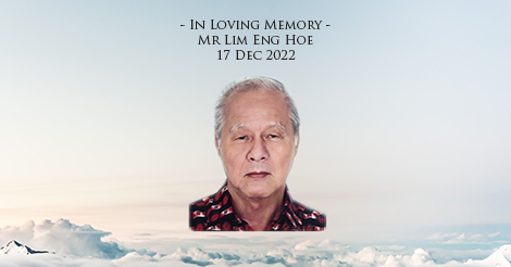 Online Obituary of Mr. Lim Eng Hoe - The Beautiful Memories