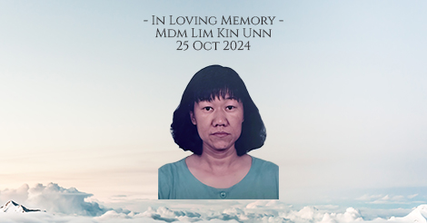 Online Obituary of Mdm. Lim Kin Unn - The Beautiful Memories